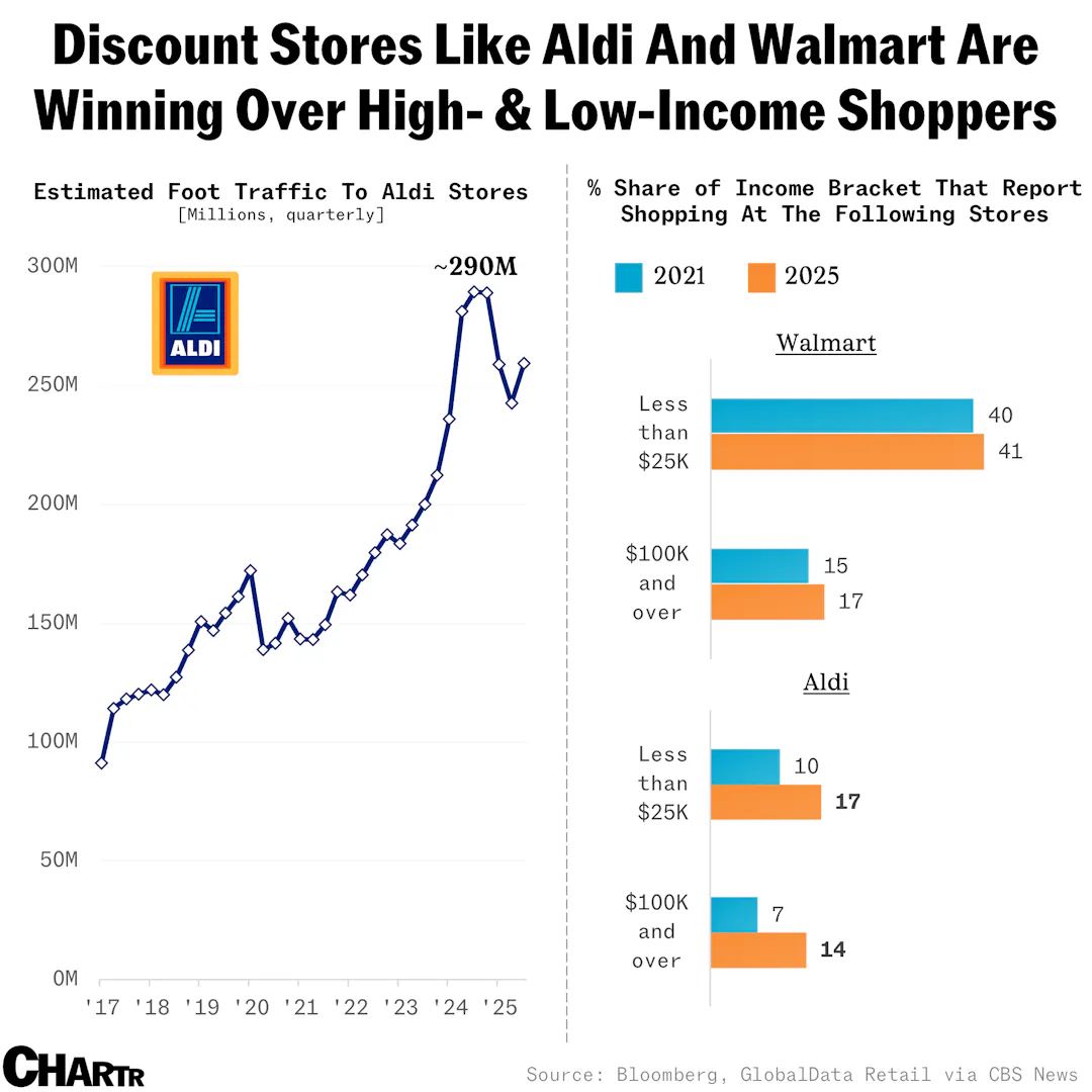 Discount stores are having a moment in America, drawing high- and low ...