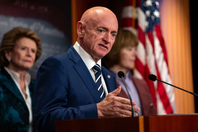 Senator Mark Kelly wants AI companies to pay into a fund to offset AI’s ...