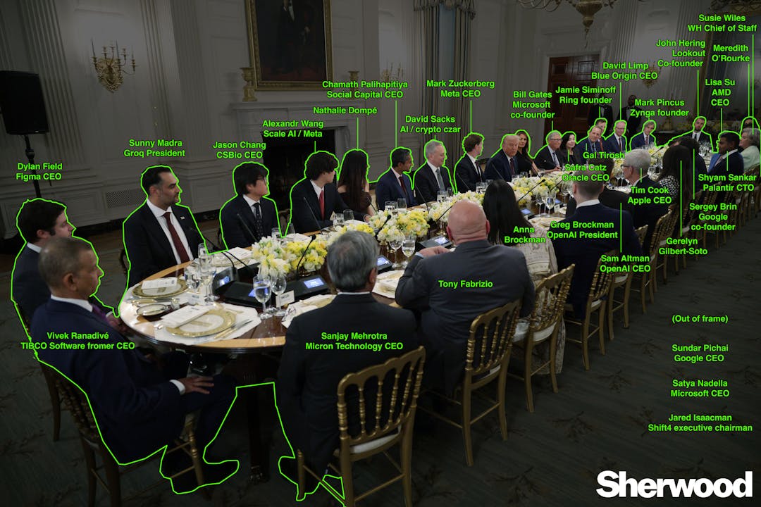 An interactive who’s-who of the tech execs at Trump’s White House ...